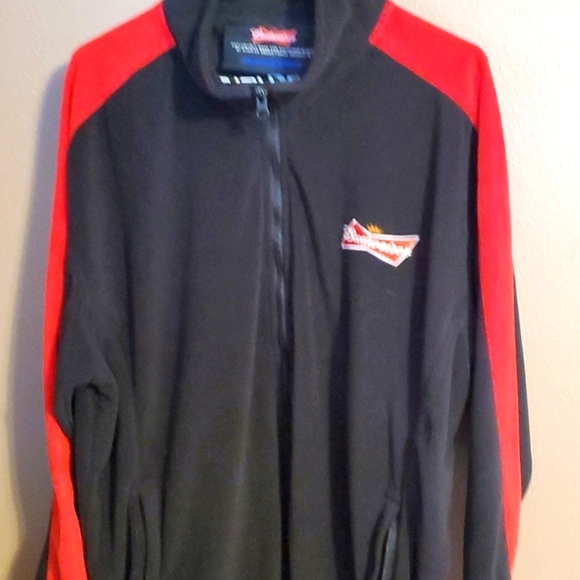 Budweiser | Jackets & Coats | Vintage Budweiser Budlight Zip Up Fleece ...